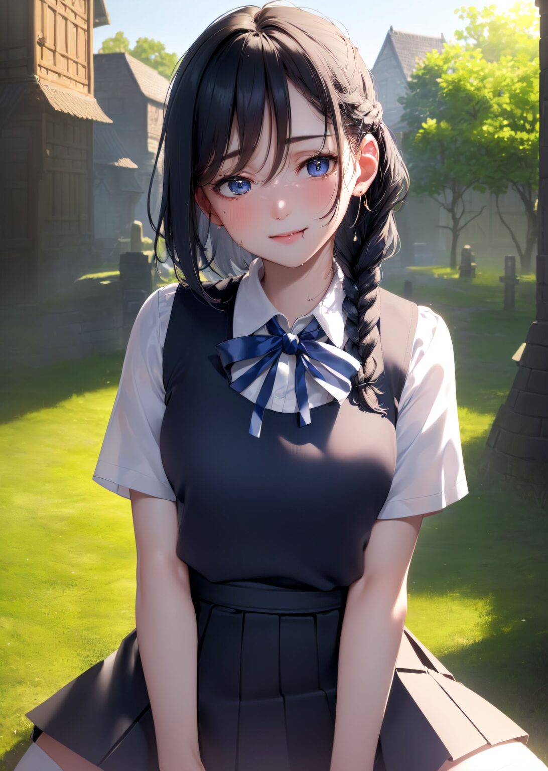 聖女召喚BadEnd – nawashiのAI緊縛絵